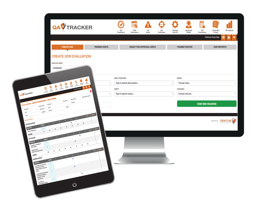DOR Software for PSAP's - Daily Observation Reports