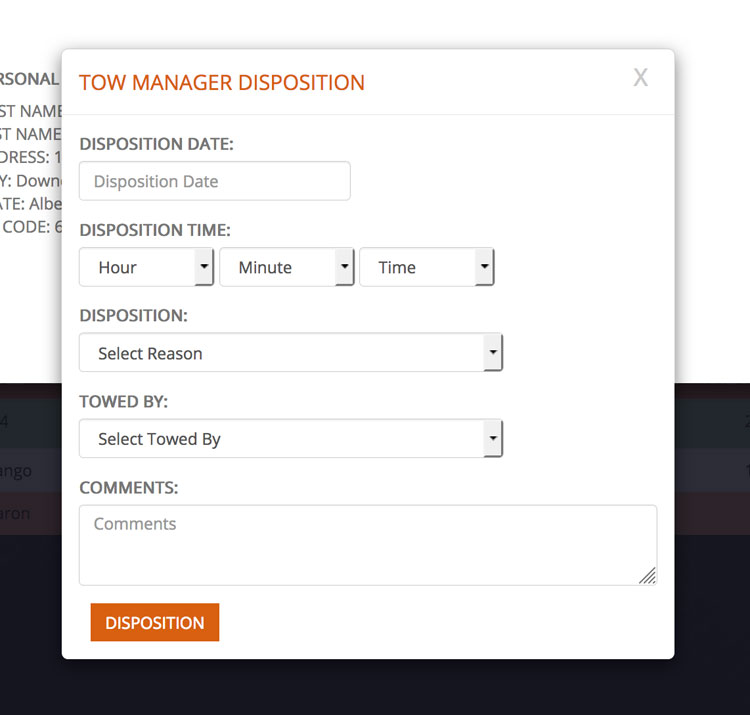 Tow Manager Software for Police Departments